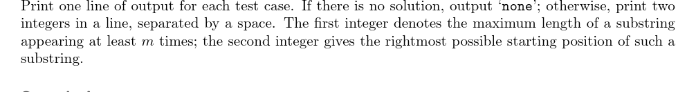 UVA12206 Stammering Aliens - 洛谷